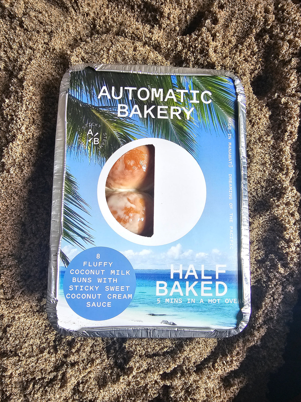 FLUFFY COCONUT MILK BUNS WITH STICKY SWEET COCONUT CREAM SAUCE 400g ...