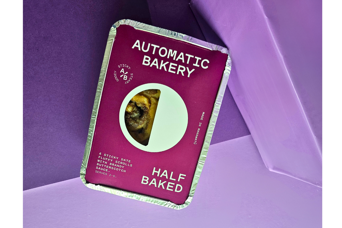 DELUXE STICKY DATE SCROLLS WITH BRANDY SAUCE 6pk | Automatic Bakery